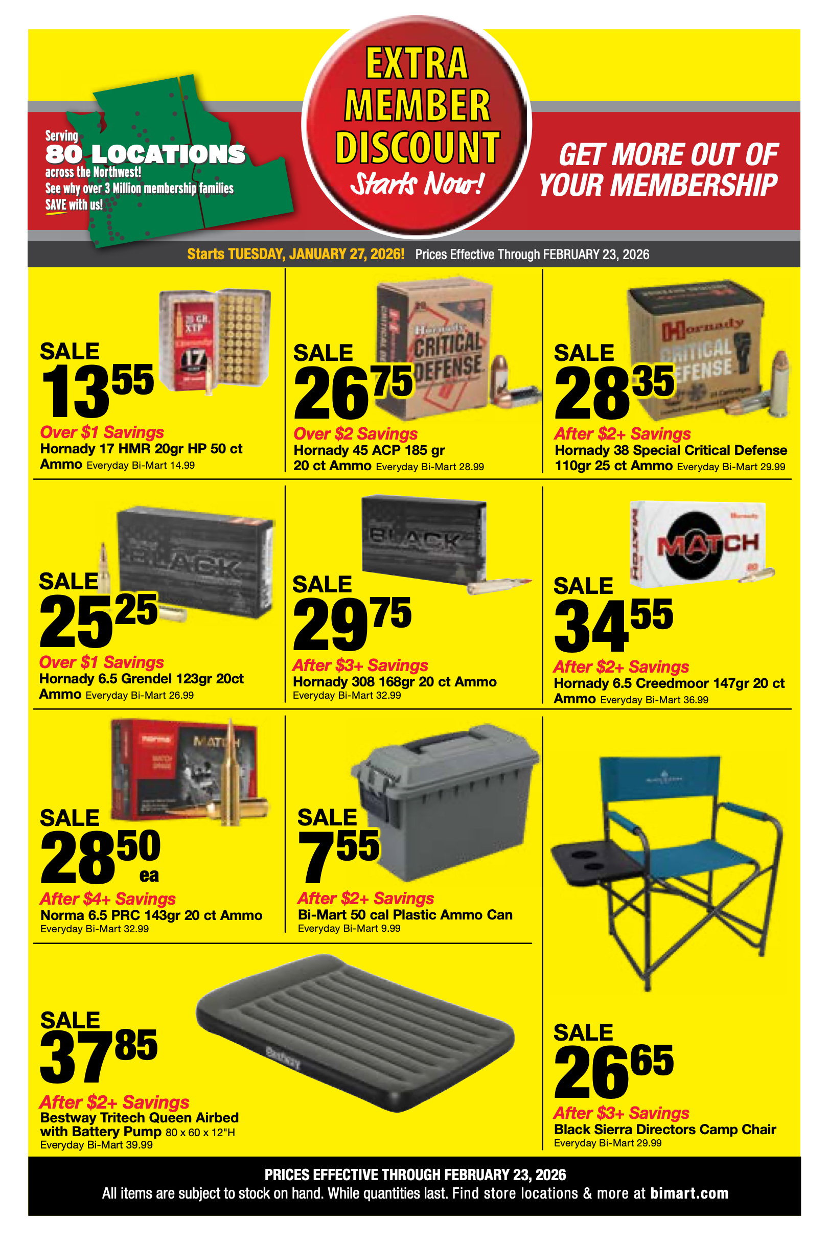 January 27 Extra Member Discount